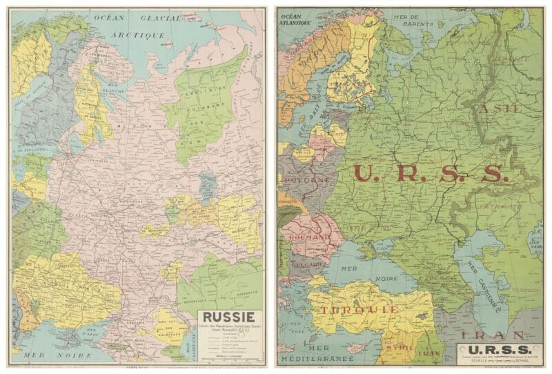 Ukraine's geopolitical history in 10 old maps • KBR