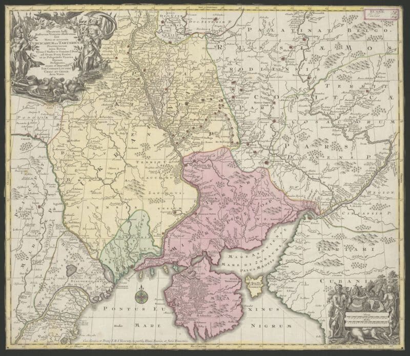 Ukraine's geopolitical history in 10 old maps • KBR