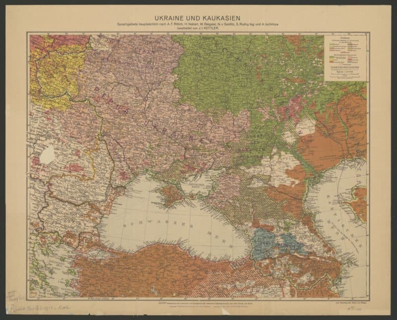 Ukraine's geopolitical history in 10 old maps • KBR